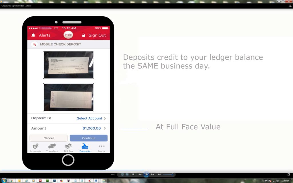 How Does Smart Phone Deposit Work? – CheckWriter™ Software Official Website